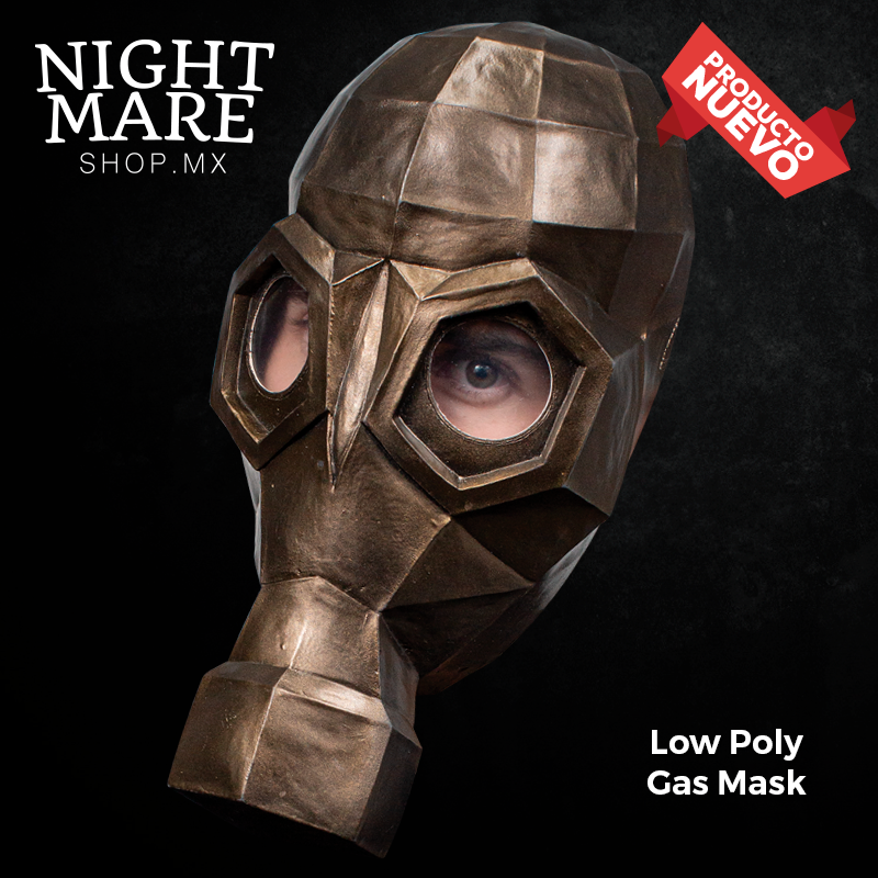 Low Poly Gas Mask – Nightmare Shop